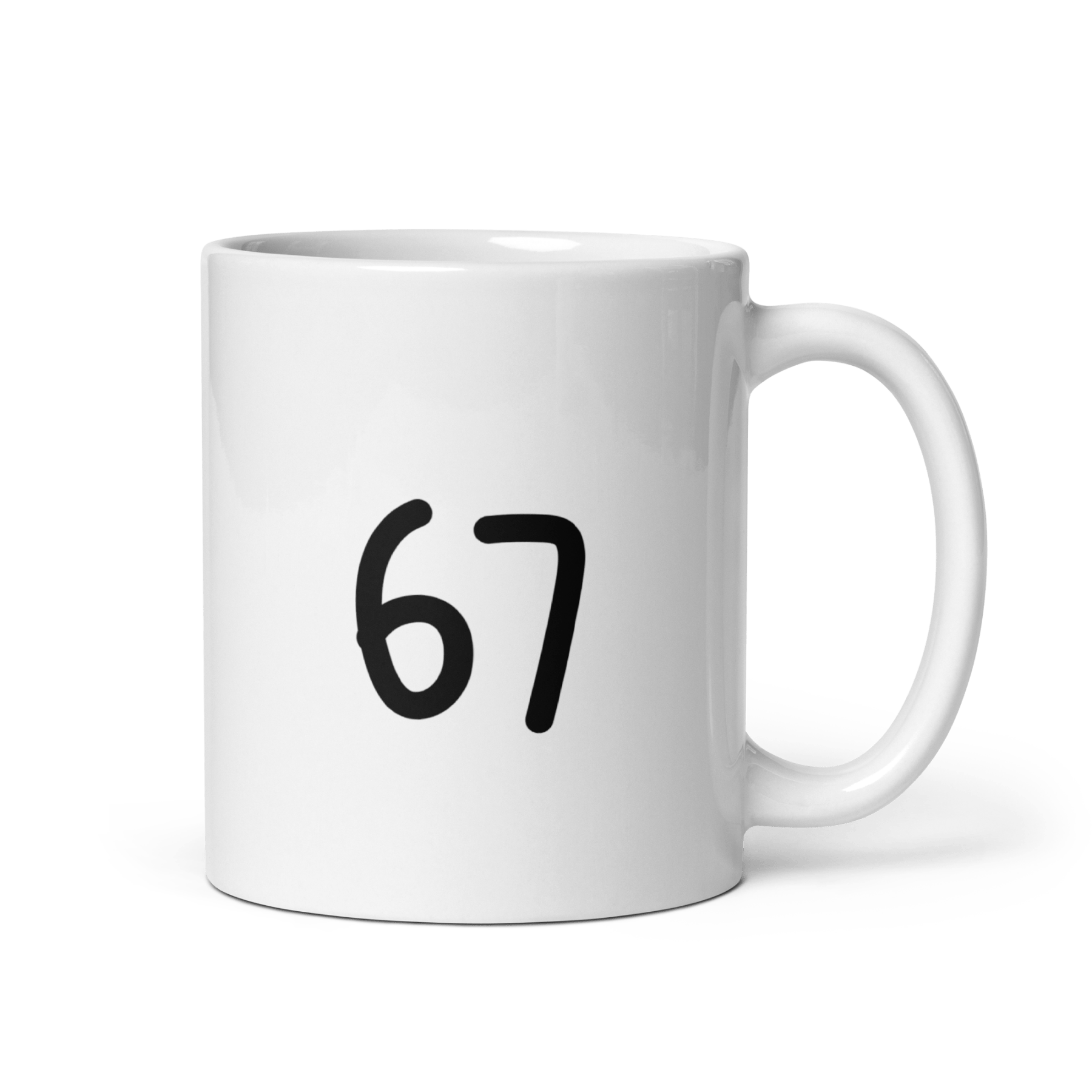 67 Mug - Six SevenFunny Mugs & Gifts from Polychrome Goods