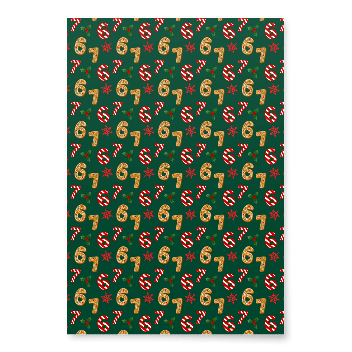 67 Wrapping Paper - SIX SEVENNNN – Polychrome Goods
