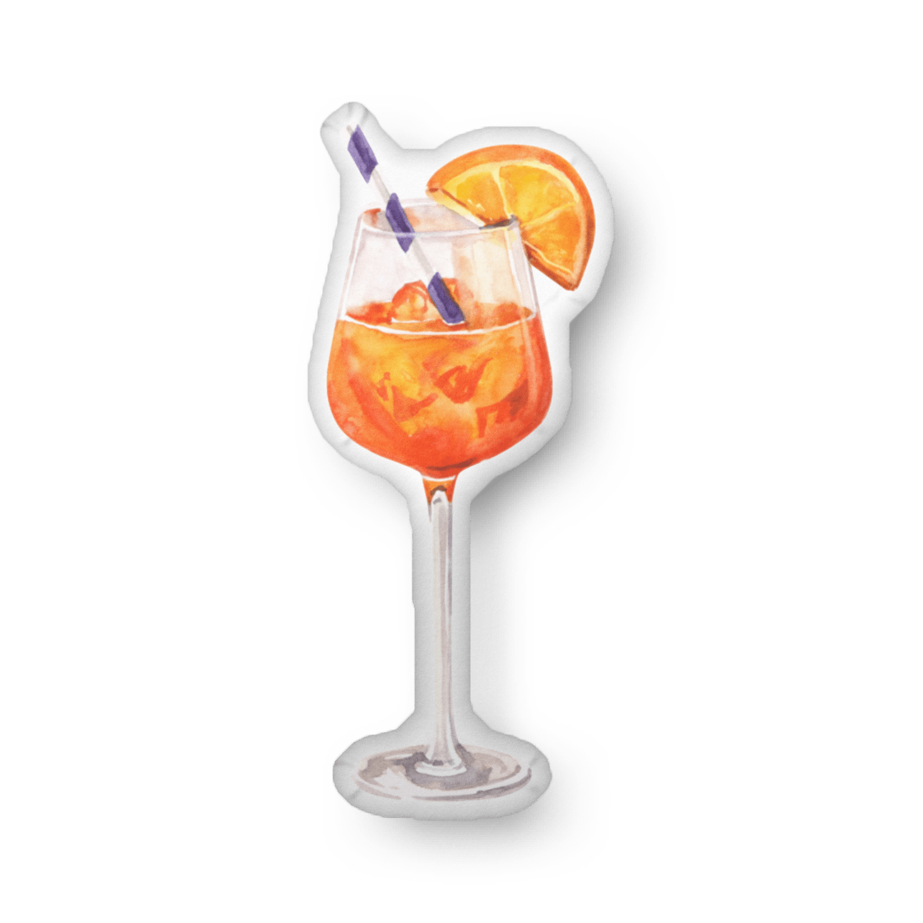 Aperol Spritz Pillow – Polychrome Goods