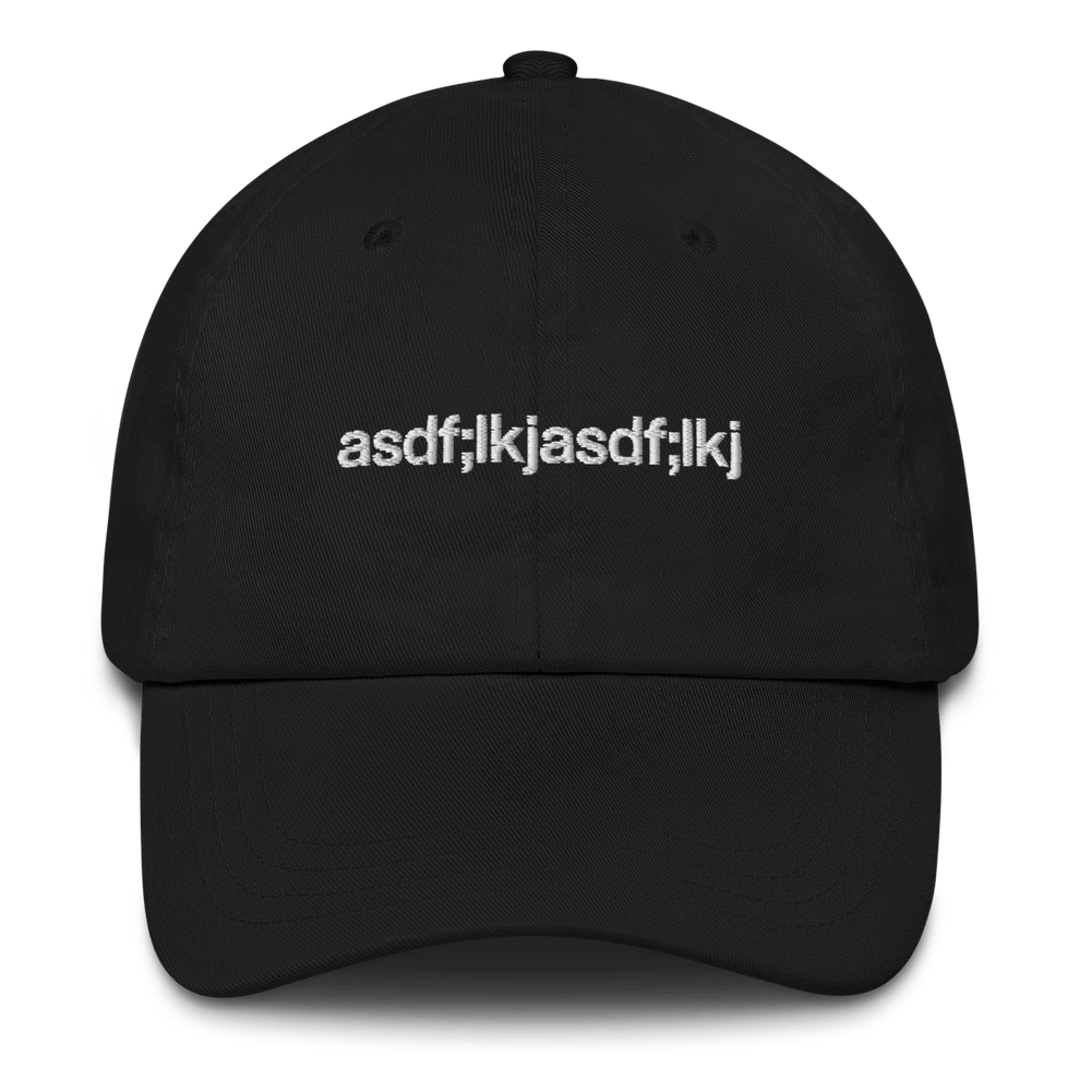 asdf;lkjasdf;lkj Embroidered Hat