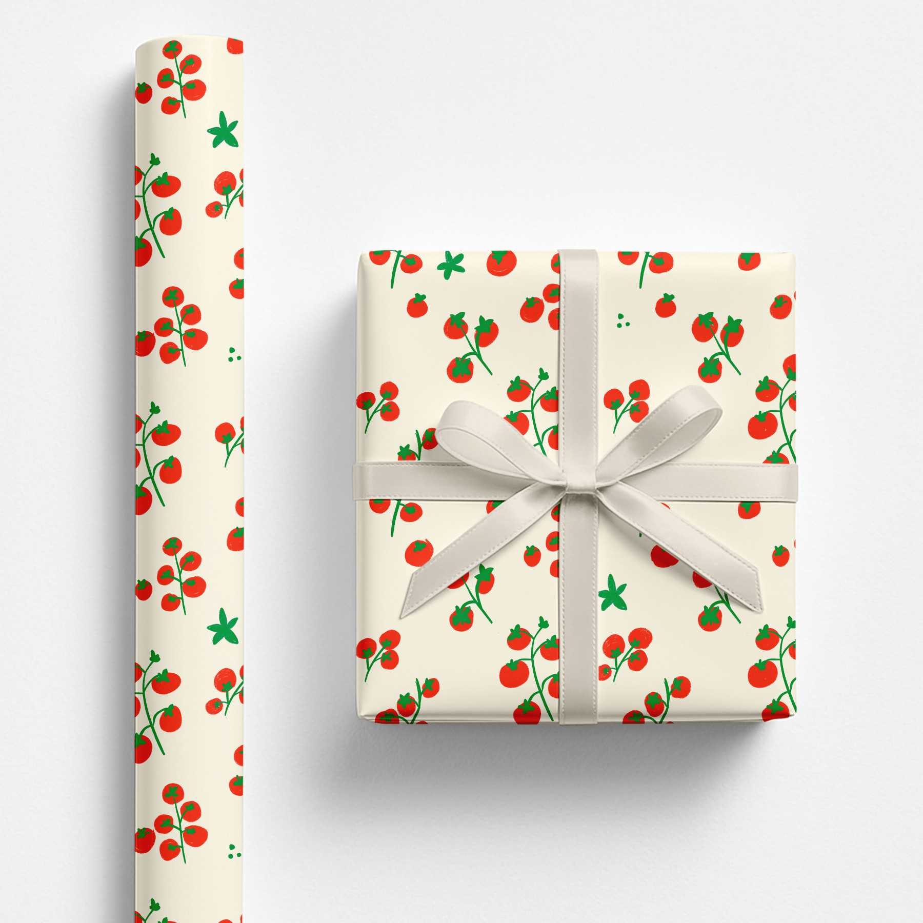 Cherry Tomatoes 🍅 Wrapping Paper | Premium Floral Gift Wrap ...