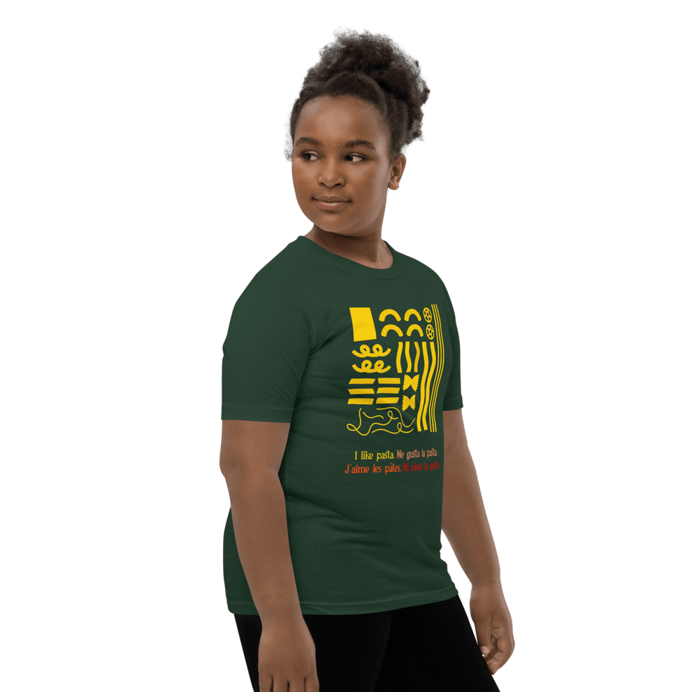 I like pasta. Youth / Kids T-Shirt – Polychrome Goods