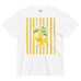 Lemons Striped Tee – Polychrome Goods
