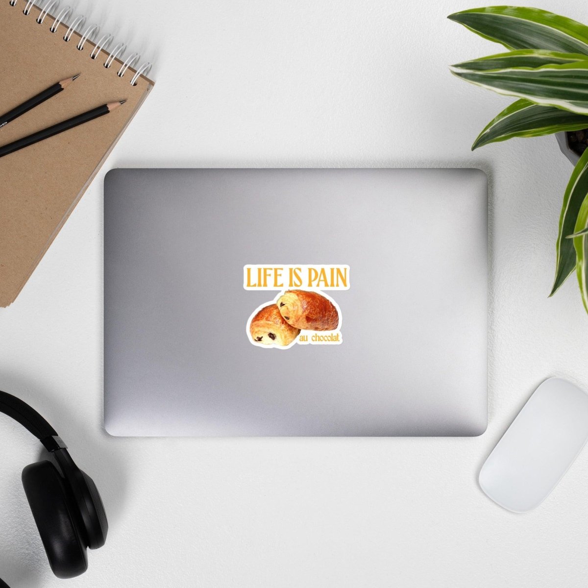 Life is Pain (au chocolat) Sticker – Polychrome Goods