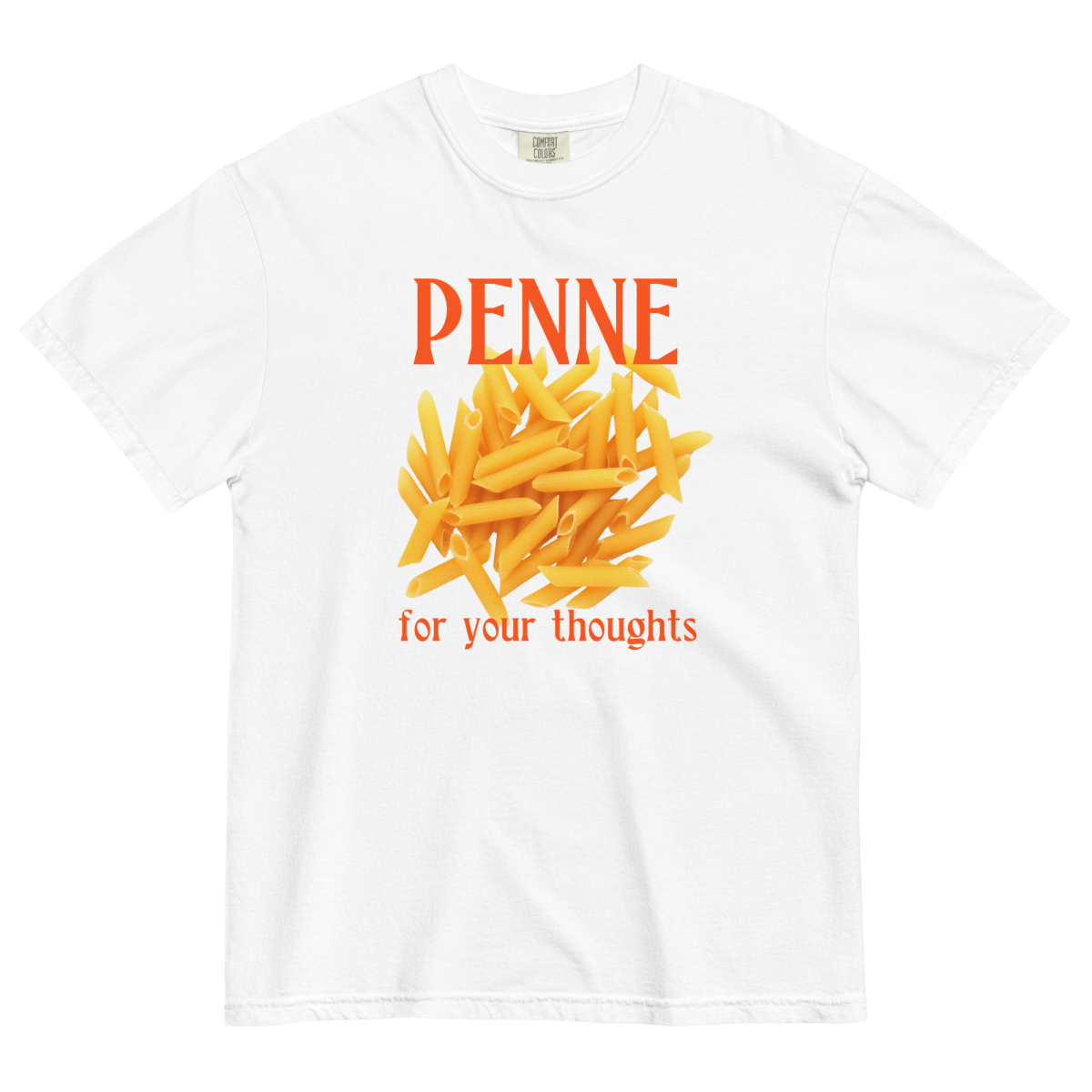 Penne For Your Thoughts T-Shirt – Polychrome Goods