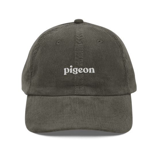 Pigeon Embroidered Hat – Polychrome Goods