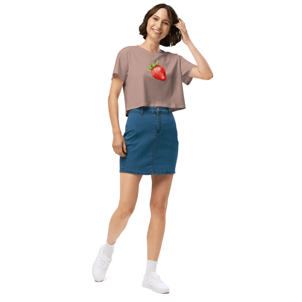 Summer Strawberry Crop Top – Polychrome Goods