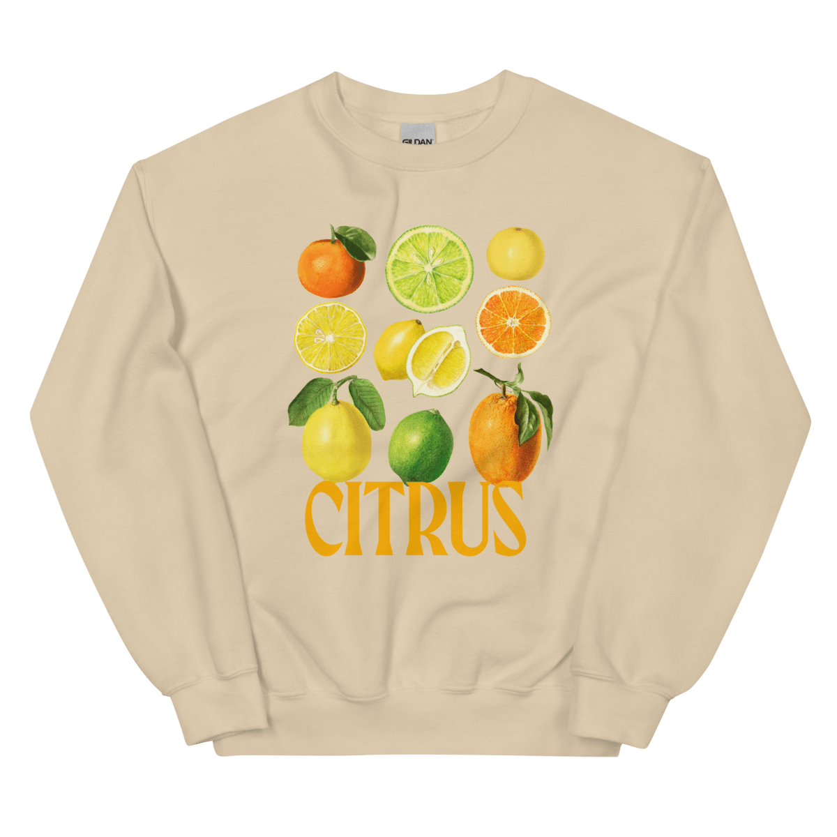 The Citrus Sweatshirt 🍋🍊 – Polychrome Goods