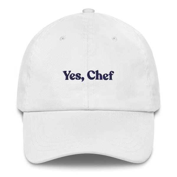 Yes, Chef Hat – Embroidered Kitchen & Culinary Cap | The Bear – Polychrome Goods